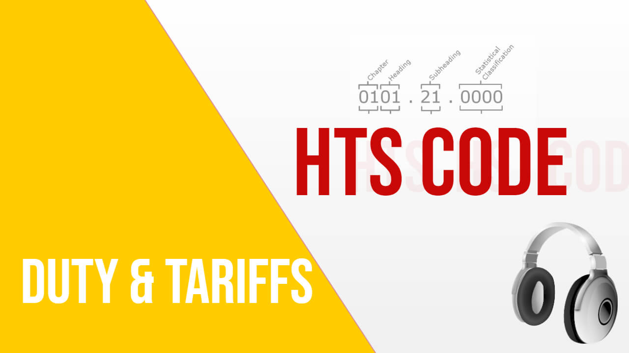 HTS Code Lookup How Much DUTY TARIFF You Need To Pay 