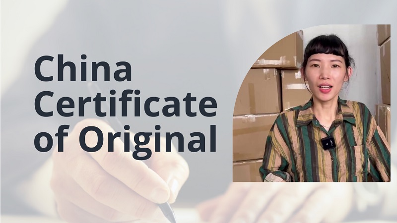 What is Certificate of Origin from China and How to Get One?
