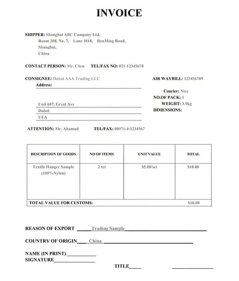 Understanding the Proforma Invoices in China - Supplyia